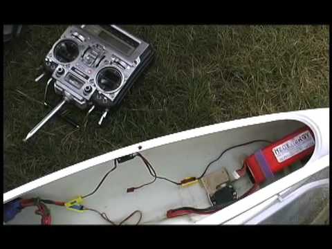 R/C Glider WINDEX Electric Flight - YouTube