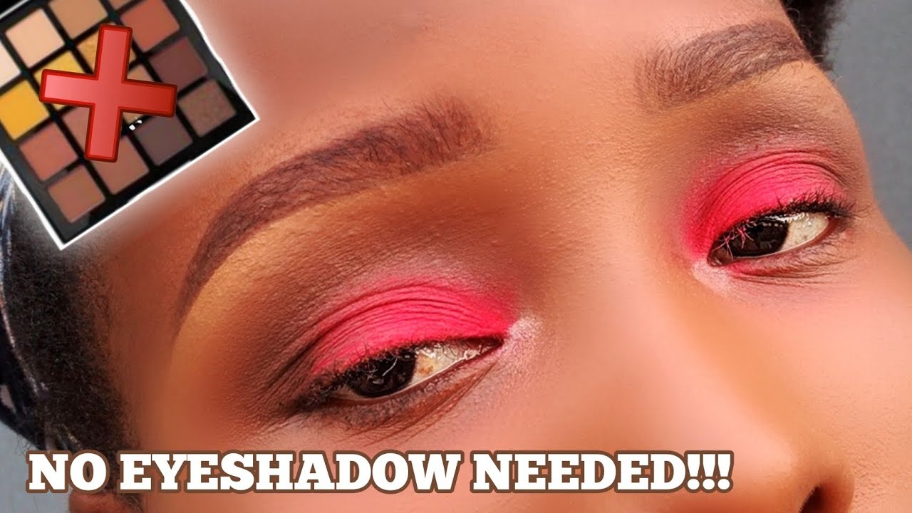 HOW TO: My Simple EVERYDAY EYE MAKEUP LOOK WITHOUT an EYESHADOW PALETTE ...