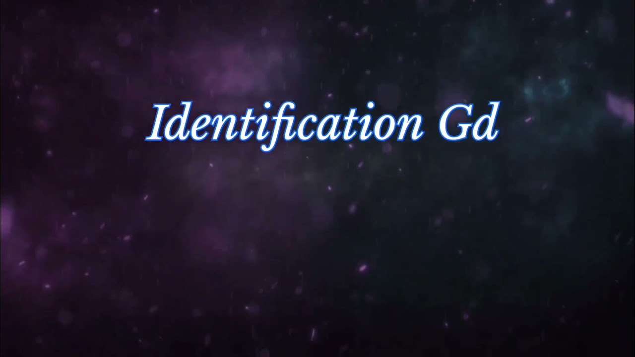Identification Gd - YouTube