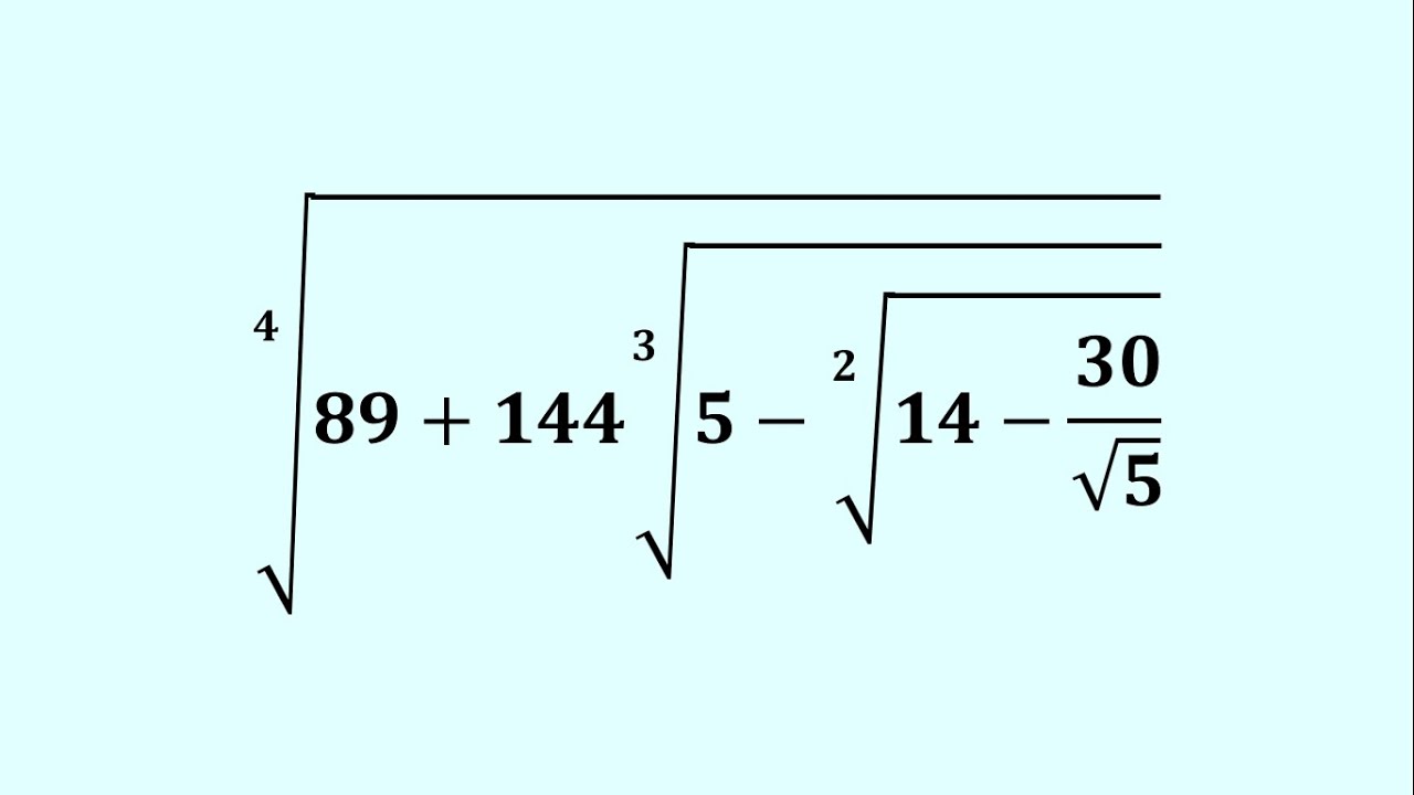 The Easy Way to Master Radical Math - YouTube