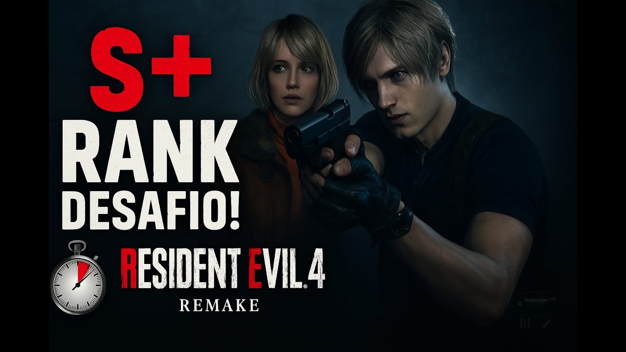 resident evil 4 remake rank S+ profissional - YouTube