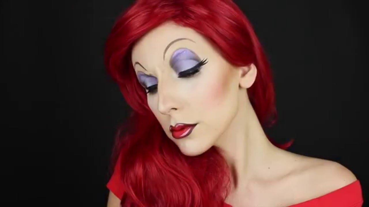 Make up transformacija - Jessica Rabbit - YouTube