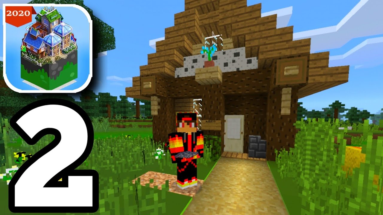 MasterCraft - Survival - I Made a Survival House - Gameplay Part 2 ...