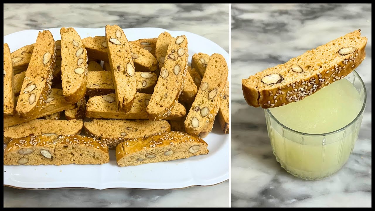 Citronade 🍋/ Biscuit Croquant aux amandes / عصير الليمون المركز وبسكويت ...