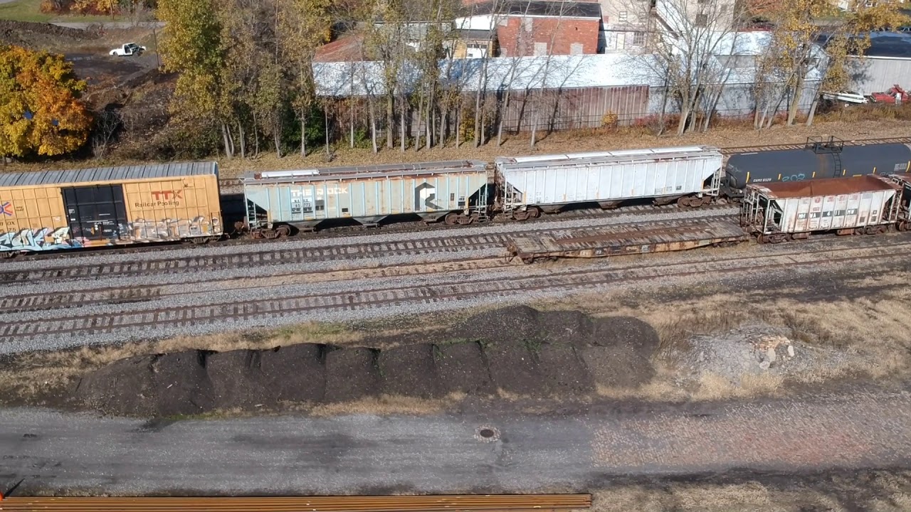 Lockport Ny Train Station (DJI Spark) - YouTube