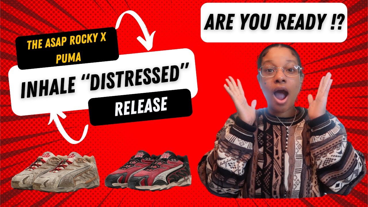 Puma x Asap Rocky Inhale "Distressed" Collaboration - YouTube