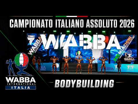 Campionato Italiano Assoluto 2026 | MEN BODYBUILDING BEGINNER, +50 e +60 | Classifiche e Premiazioni
