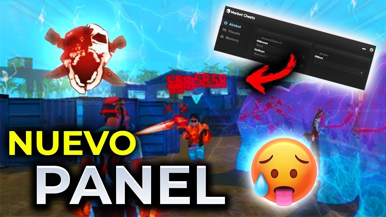 descarga la mejor panel free fire sin ban - YouTube