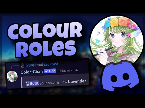 Colour Roles!! Discord Color-Chan Bot Tutorial - YouTube