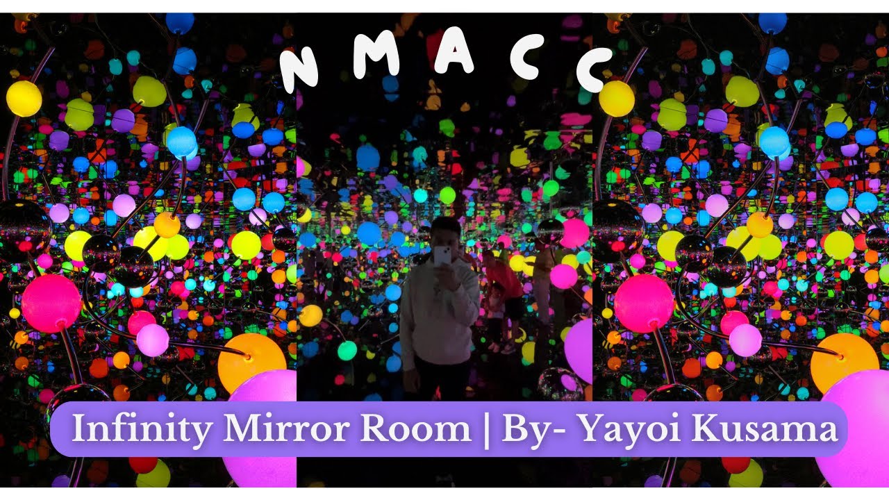 NMACC 'Infinity Mirrored Room' By- Yayoi Kusama's - YouTube