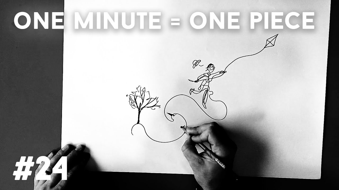 1 Minute 1 Piece : Simple Sketch Session #24 - YouTube