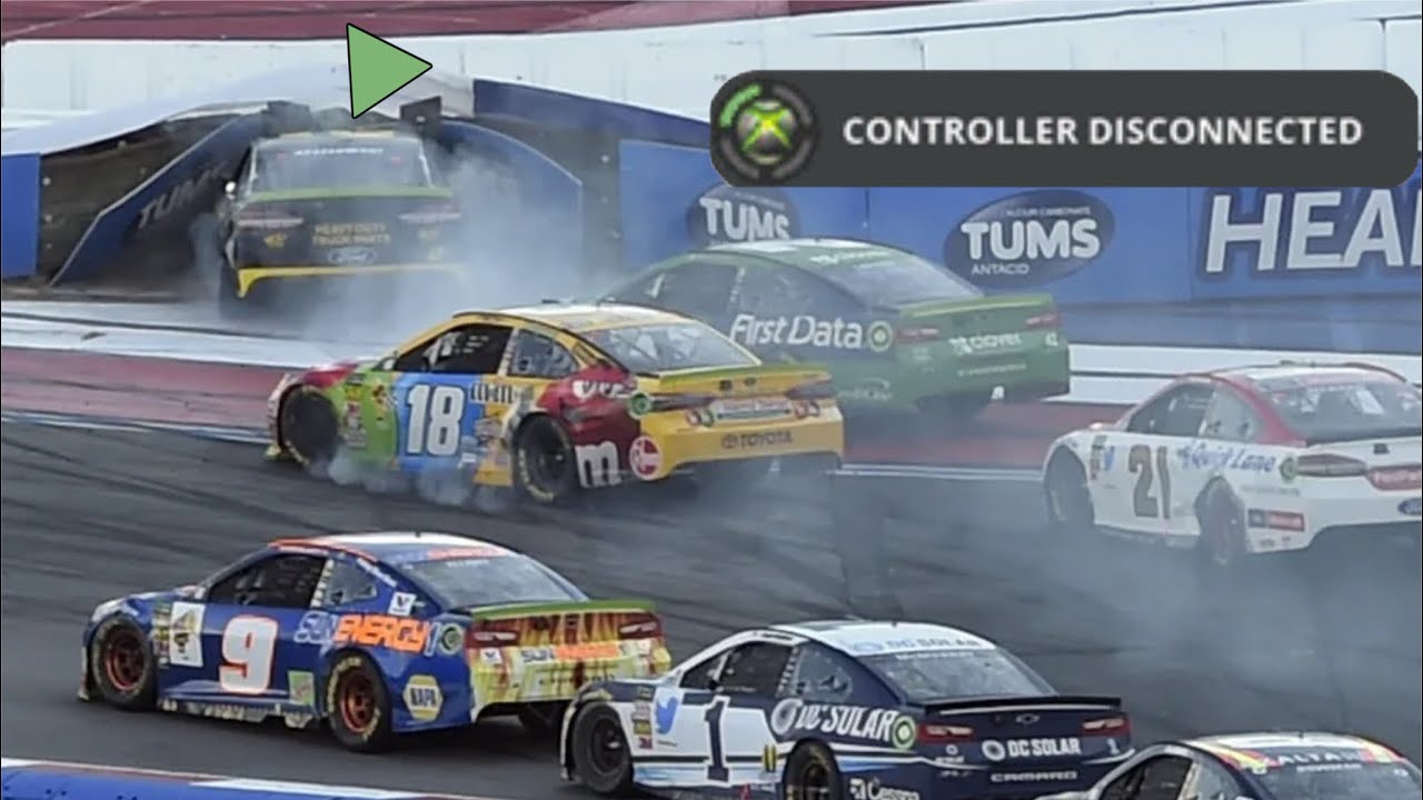 Controller Disconnected (NASCAR Meme Compilation) - YouTube