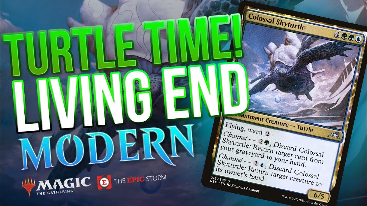 Modern Living End with Colossal Skyturtle! MTG Kamigawa: Neon Dynasty ...
