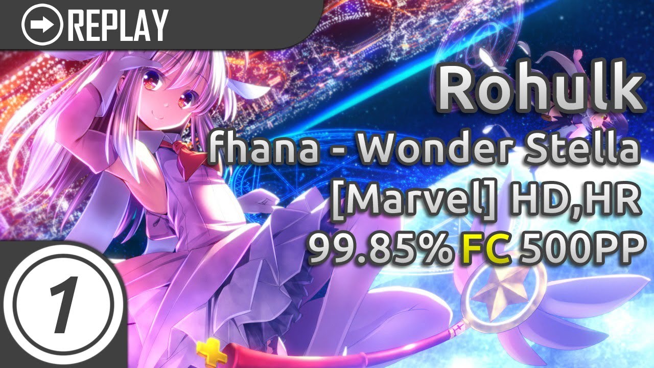 Rohulk | fhana - Wonder Stella [Marvel] HD,HR 99.85% 500pp #1 - YouTube