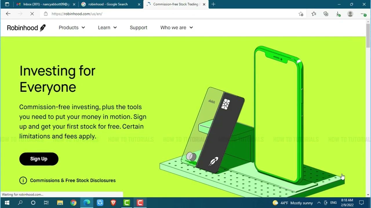 How To Login Robinhood Account 2022 | Robinhood.com Sign In Help | www ...