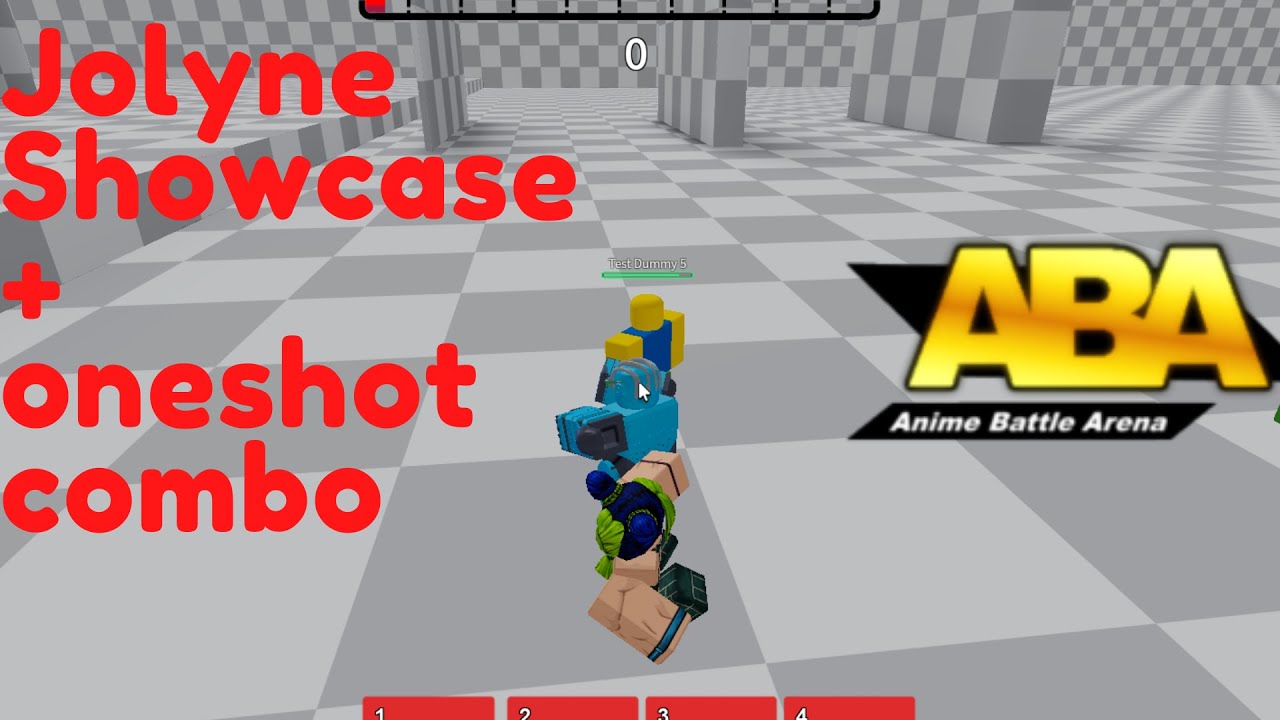 Jolyne Oneshot Combo + Showcase | ABA - YouTube