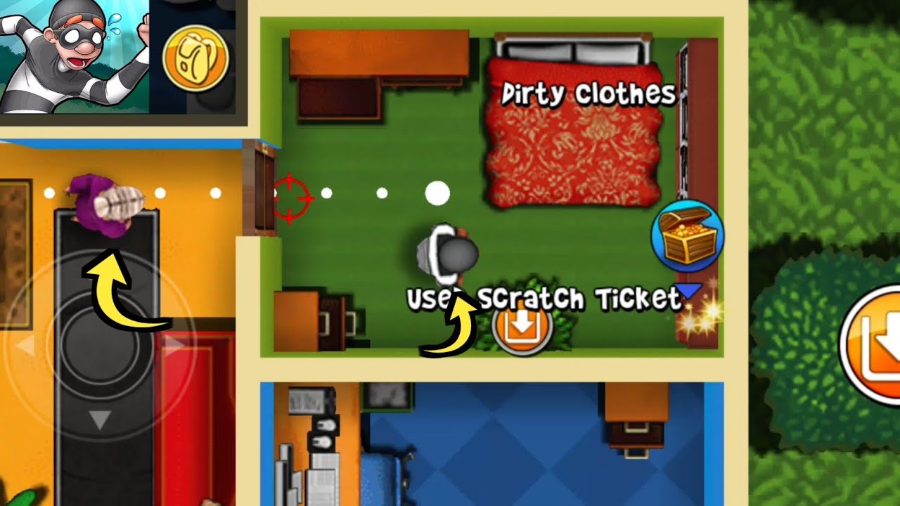 Robbery Bob 1 - part 4 gameplay walkthrough - suburbs chapter 1 ...