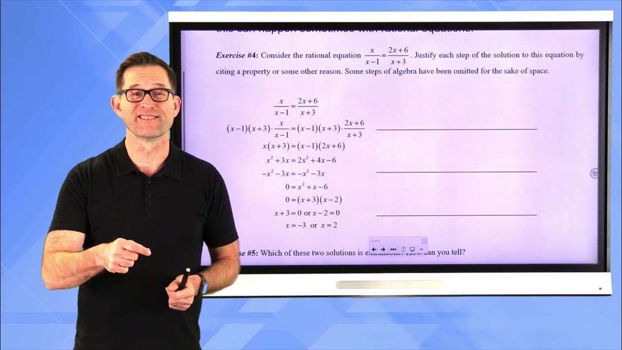 N-Gen Math Algebra II.Unit 10.Lesson 13.Reasoning About Rational and ...