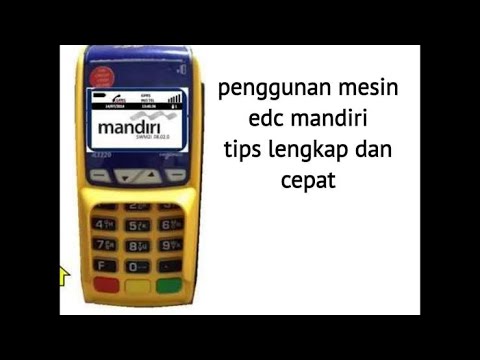 CARA ISI SALDO E-MONEY DI EDC MANDIRI - YouTube