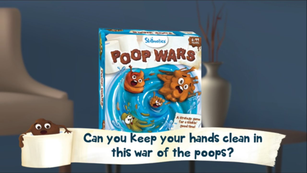Poop Wars | Fast-paced Game of Strategy | Ages 6 & Up | Skillmatics ...