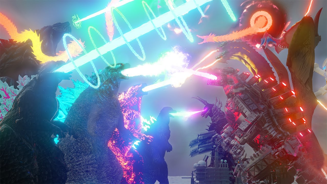 GODZILLA MONSTERS EVOLUTION - [1954-2023] Roars and Powers (COMPERISON ...