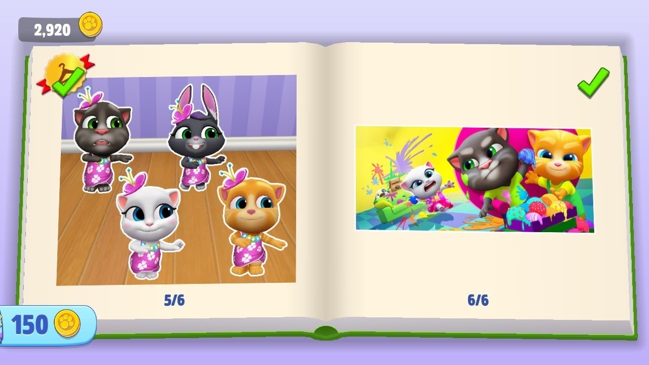 My Talking Tom And Friends !! Talking Tom || My Cat || All Cat Working ...