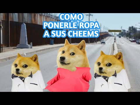 como ponerle ropa a tus cheems - YouTube