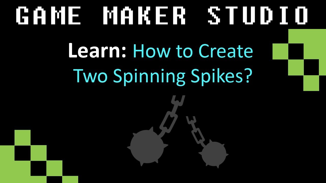 GMS: How to Create Two Spinning Spikes? - YouTube