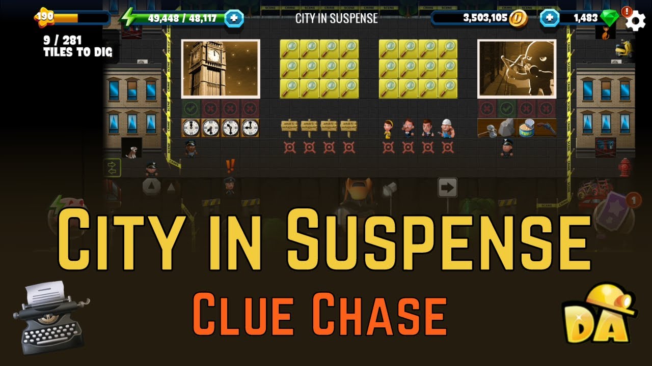 City in Suspense - #2 Clue Chase - Diggy's Adventure - YouTube
