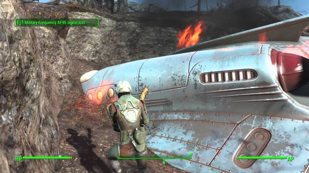 Fallout 4 ALIEN SIGHTED!!! - YouTube