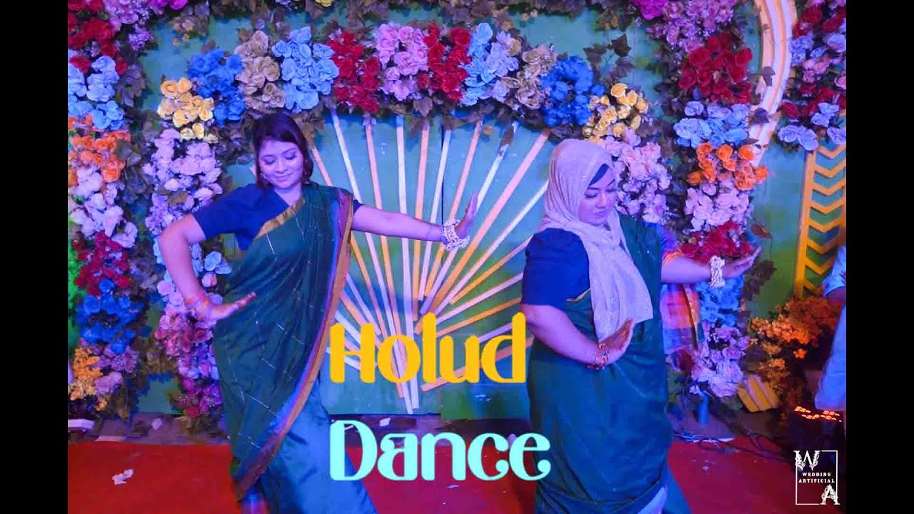 Holud dance performance 2025 - YouTube