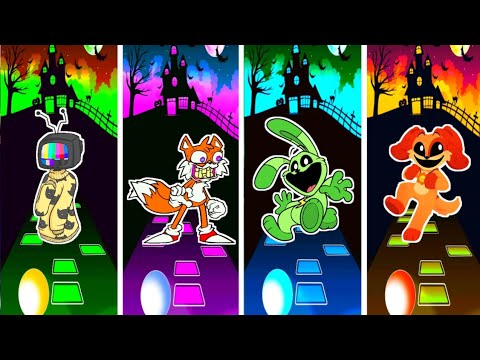 Tv_head 🆚 Skibidi_toilet 🆚 Crazy_tails 🆚 Smiling_critters.💥 WHO WILL ...