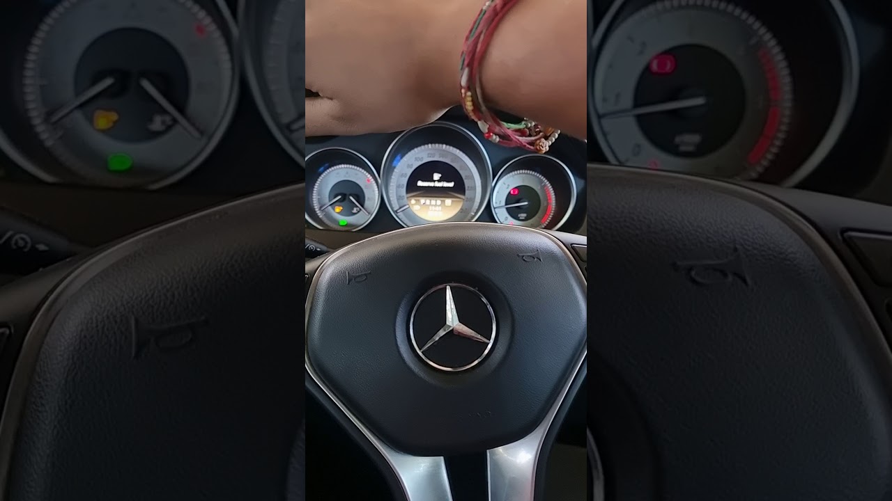 Mercedes Benz steering angle reset on the w204 - YouTube