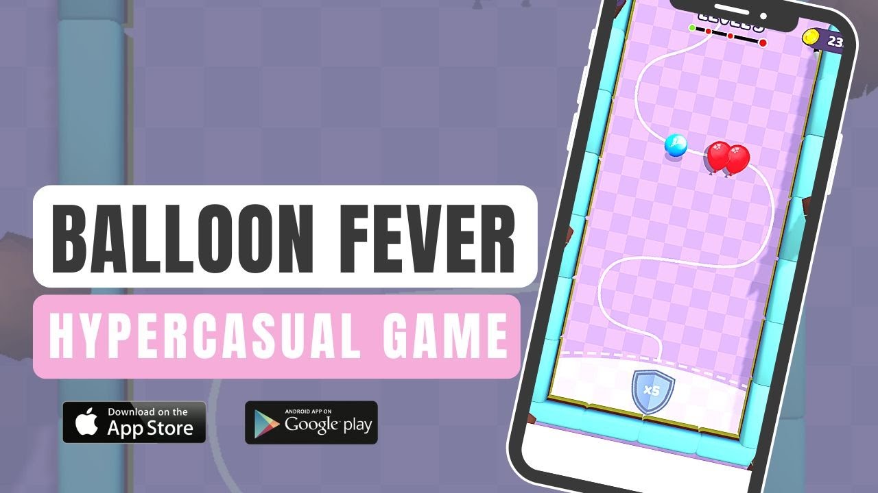 Balloon Fever 🎈🎈🎈 Gameplay, Android, iOS, Mobile Games - YouTube
