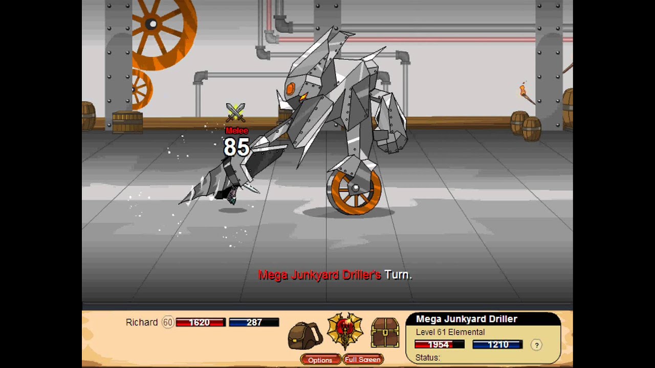 Dragon Fable Kathool Adept Class - YouTube