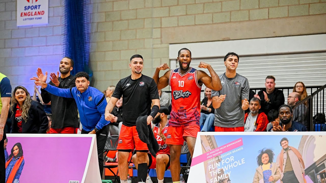 NBL Division One: Birmingham Rockets 91-83 Worthing Thunder | Extended ...
