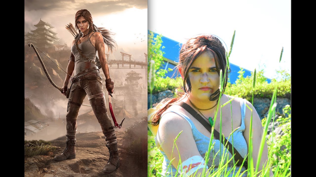 Cosplay Showcase and makeup Tutorial | Lara Croft; Tomb Raider (2013 ...