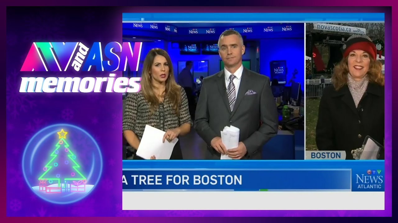 2016-12-01 - CTV News at 5 PM & 6 PM - Cindy Day in Boston for the tree ...