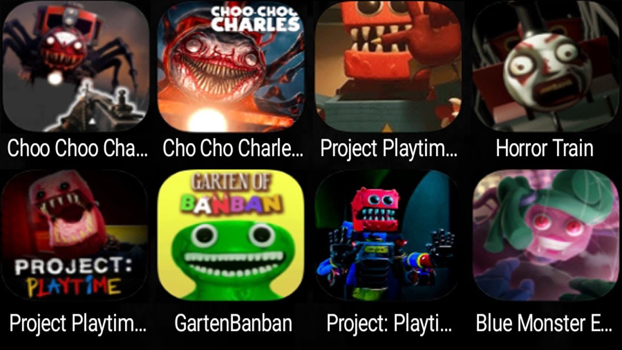 Choo Choo Charles: Scary Train,Choo Choo Charles Mobile,Blue Monster ...