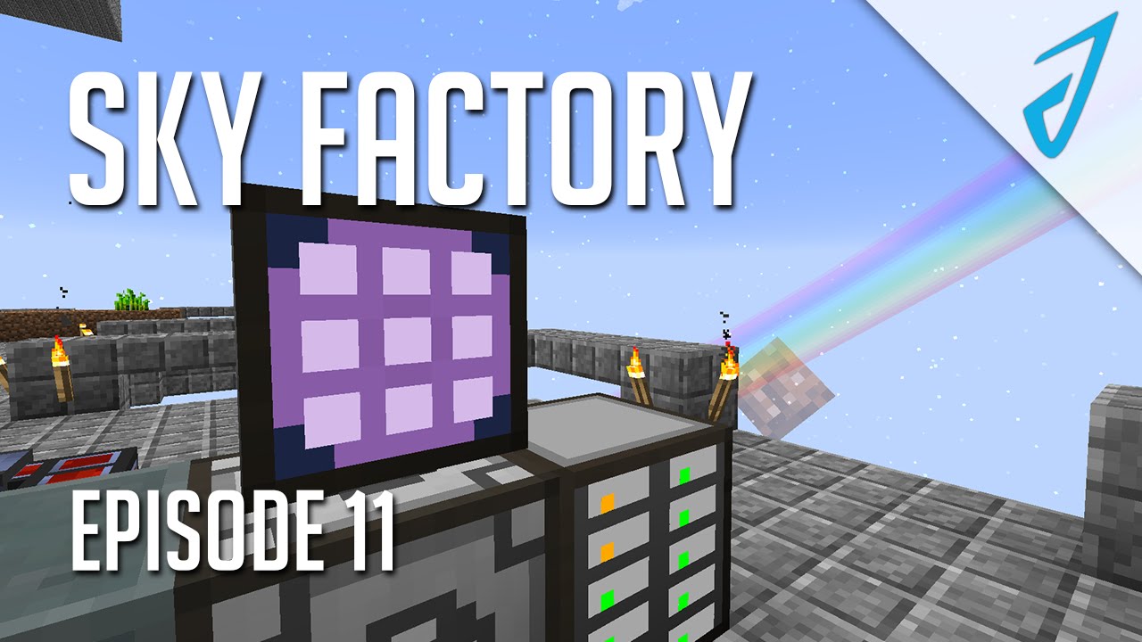 Sky Factory 2.5: AE SETUP! (Episode 11) | iJevin - YouTube