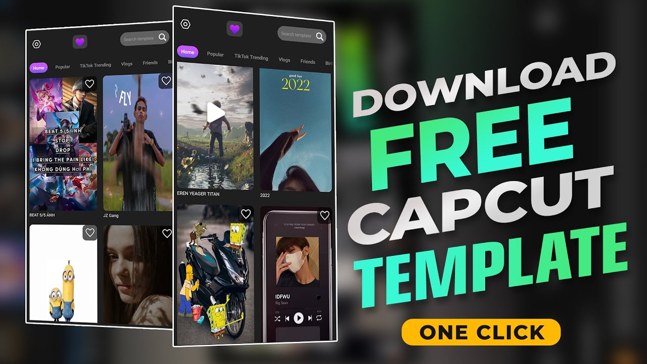 How to Find Trending CapCut Templates for Your Videos / Capcut template ...