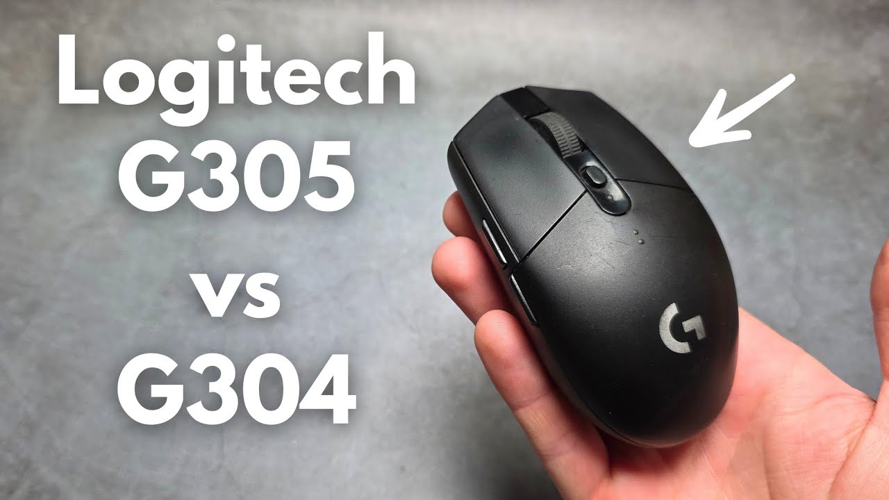 Logitech G305 vs G304 Wireless Mouse - What's the Difference? - YouTube