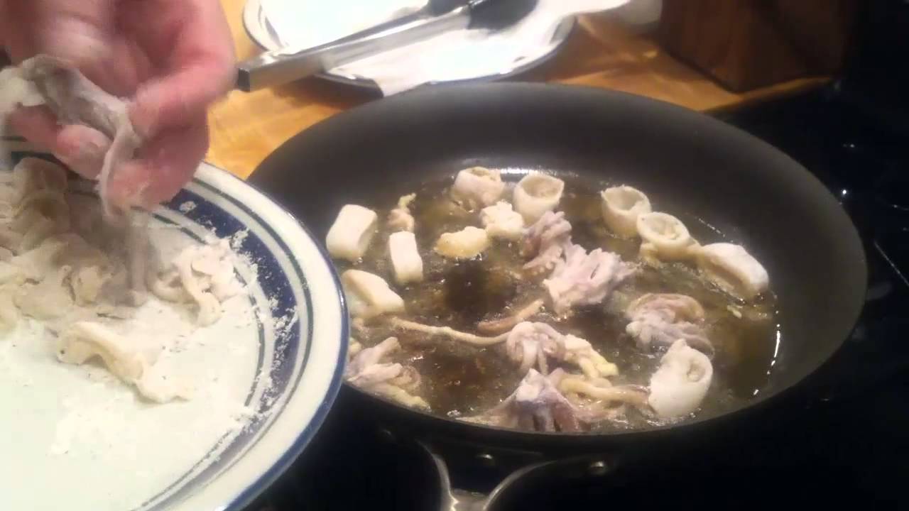 Calamari Caesar Salad - YouTube