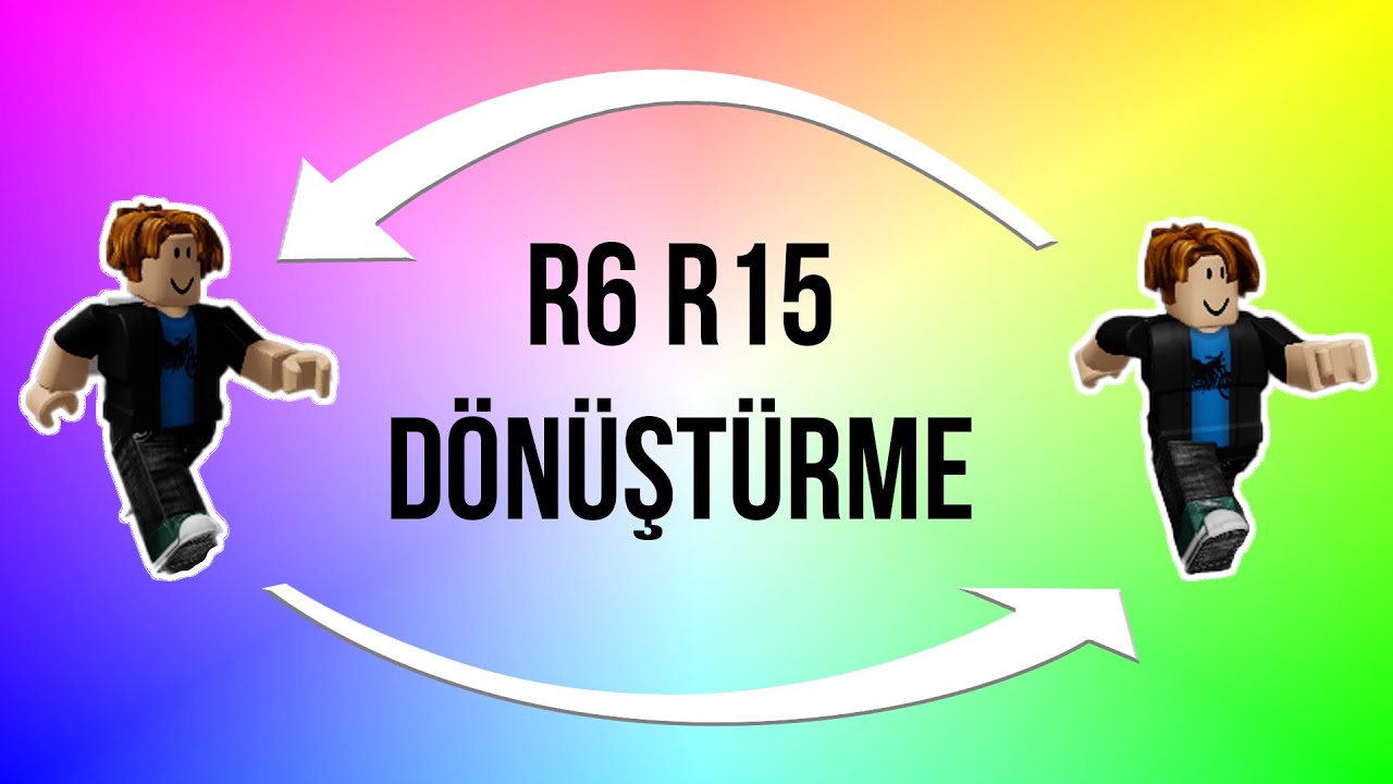 Roblox Studio Teknikleri | Karakter R6 Yapma Veya R15 Yapma - YouTube