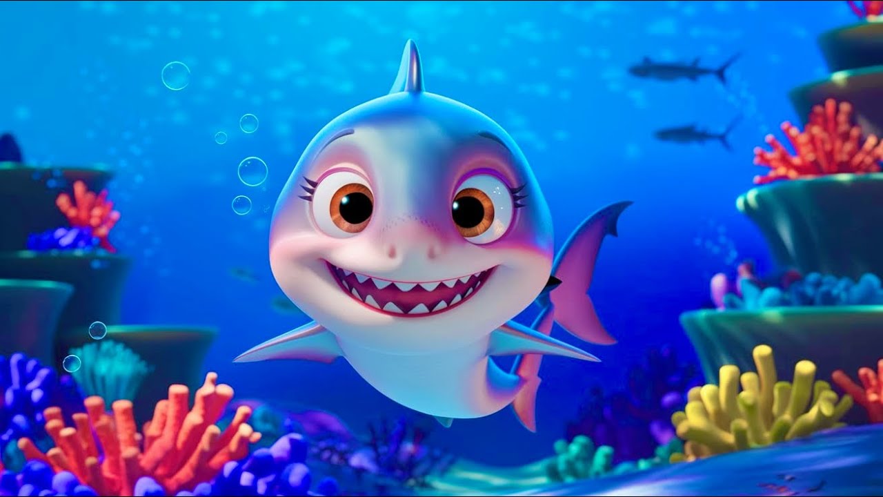 Baby Shark Song | Popular Nursery Rhyme & Lyrics for Kids | Fun Family ...