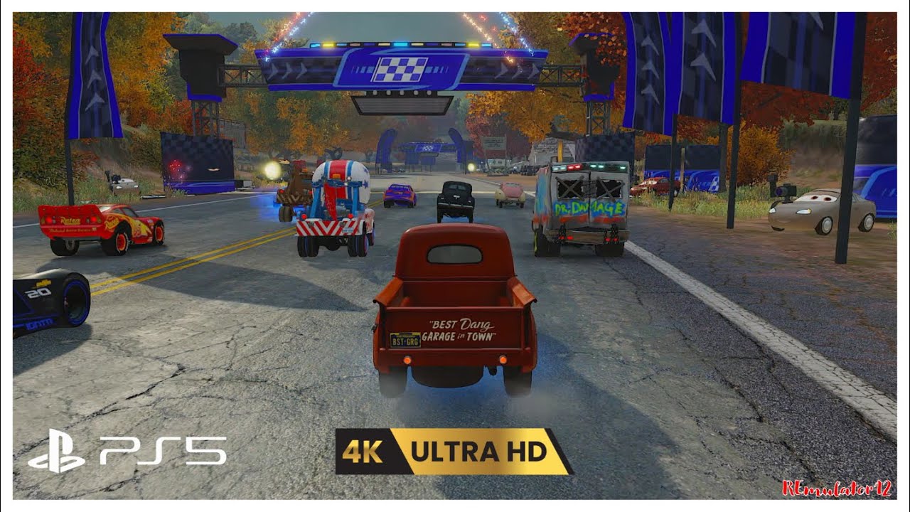 Cars 3 Driven To Win『PS5』Gameplay | Smokey - Race (Cup Series ...