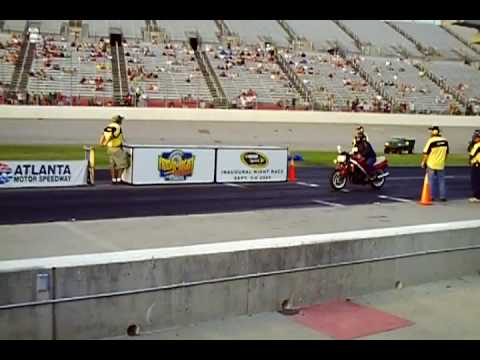 Bike and go cart drag racing - YouTube