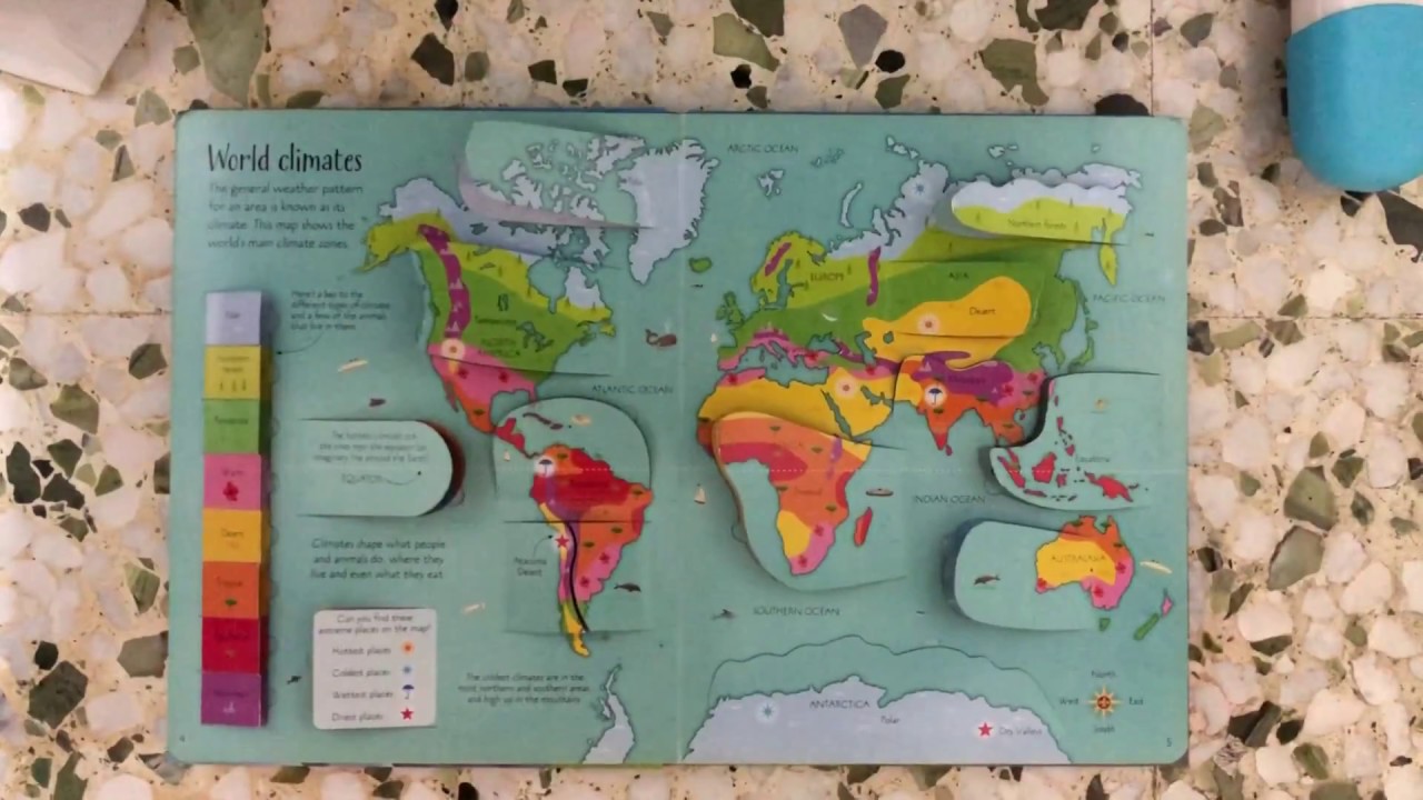 See Inside - Weather and Climate - an usborne flap book - YouTube