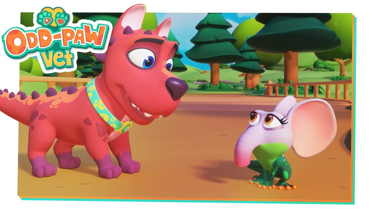 An Odd-Paw catches a cold 🐾 BRAND NEW Odd-Paw Vet Episodes 🐾 Family ...