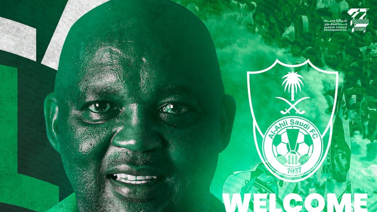 Pitso Mosimane makes promise to his new Saudi club - YouTube